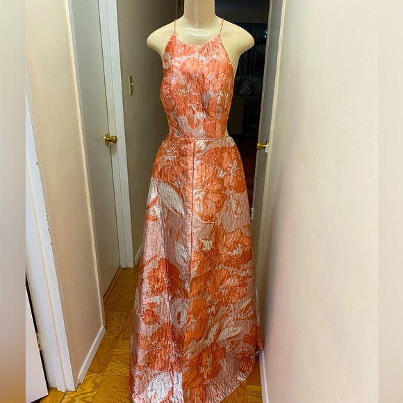 Aidan Mattox | Dresses | Nwt Aidan Mattox Multi Color Floral Print ...